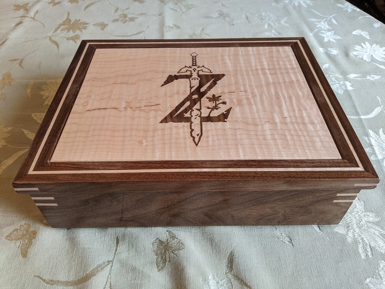 New Box with CNC inlay - Projects Built - SD Woodworking